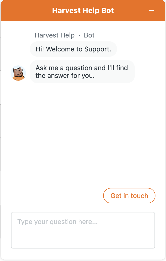 Get Help Faster with Answer Bot - Harvest