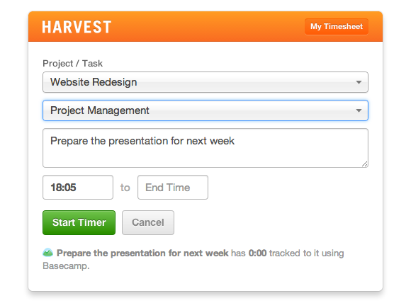 Next Week: Switch Projects On-the-Fly - Harvest