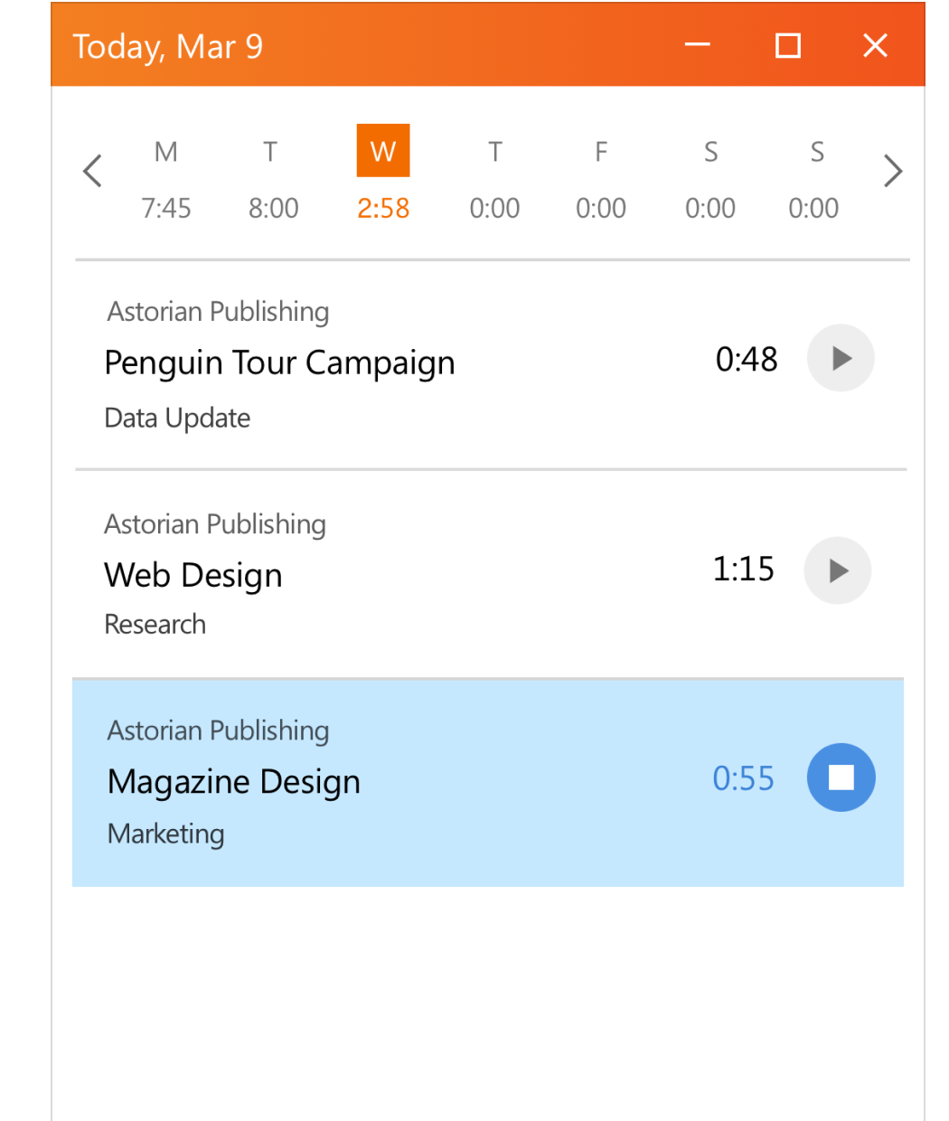 Time Tracking App for Windows | Harvest