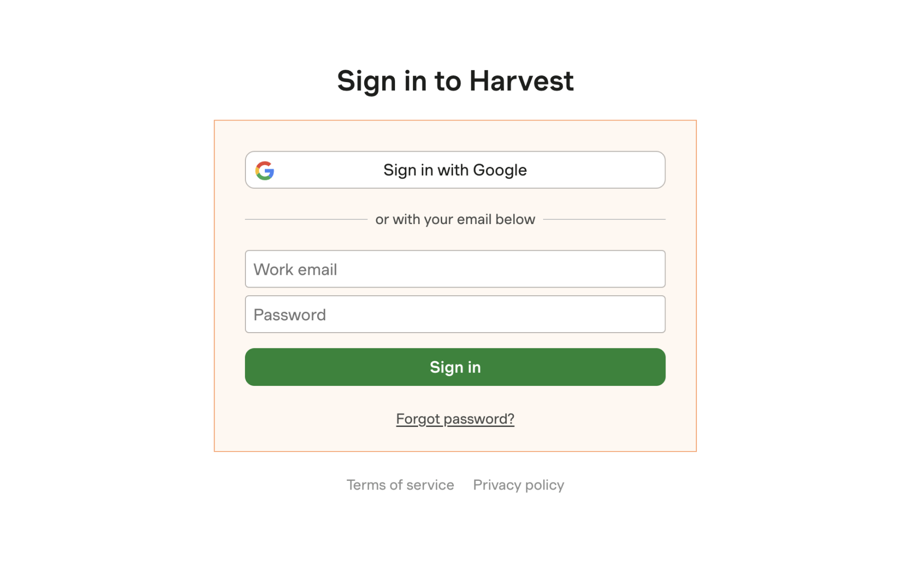 Google Workspace Time Tracking Integration - Harvest