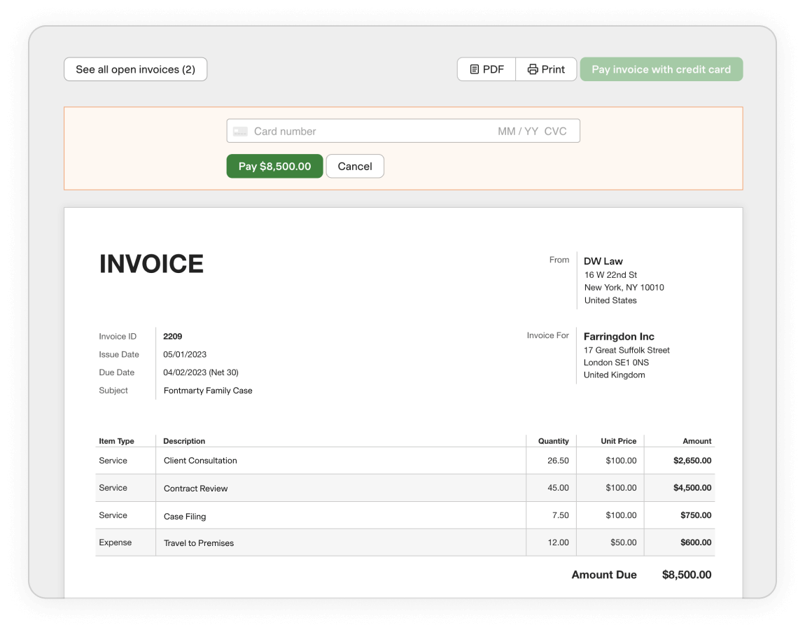Time Tracking Software for Legal Firms | Harvest