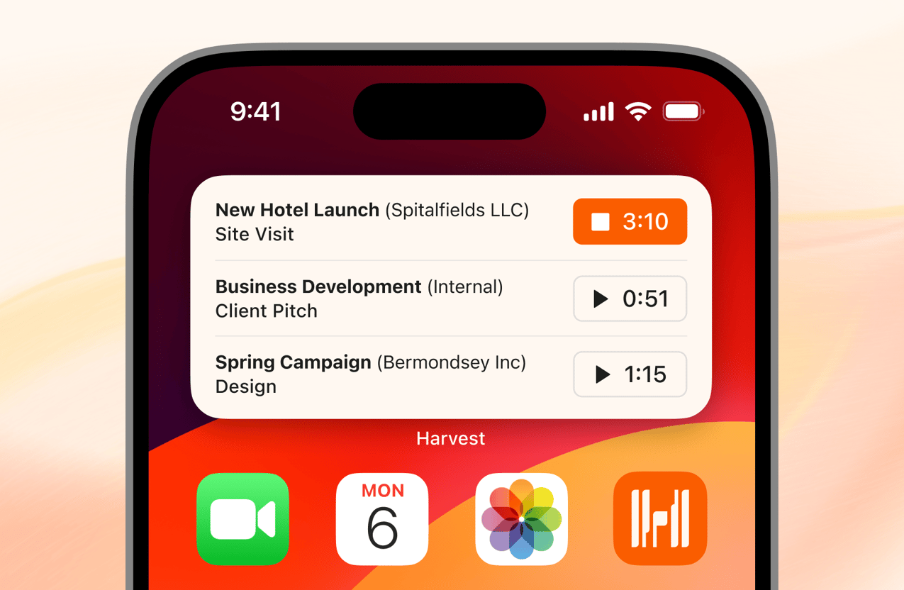 Product update: Mobile widgets for seamless timer access