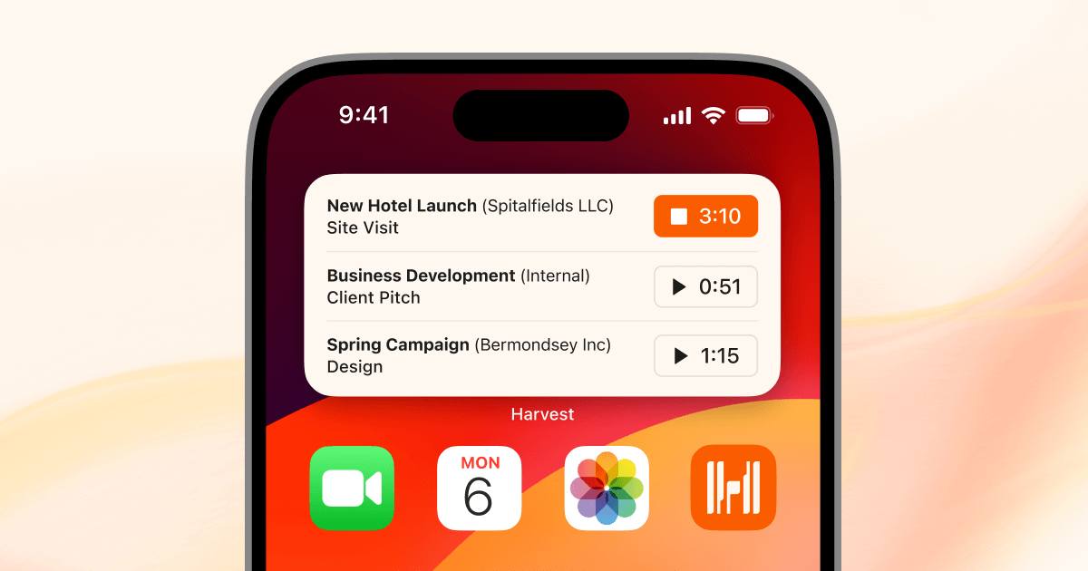 Product update: Mobile widgets for seamless timer access